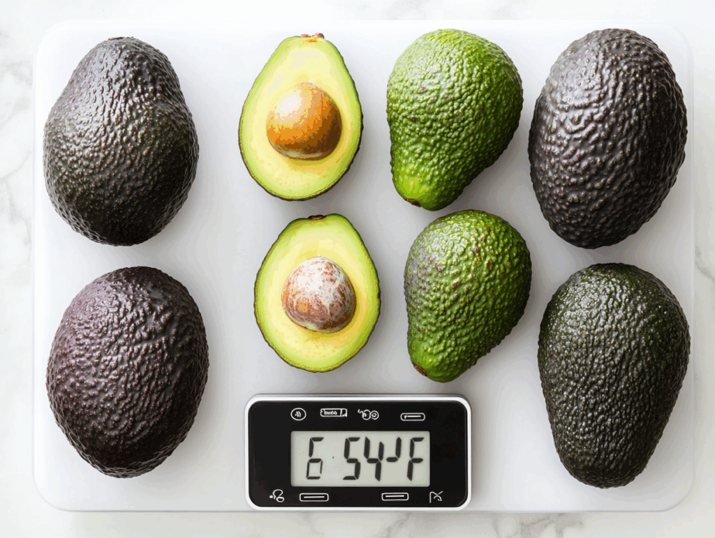 ultimate Average Avocado Weight by Variety Size & Nutrition1